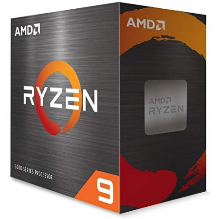 CPU AMD Ryzen 9 5900X, 3.7 GHz (4.8 GHz), 12C/24T, 64MB L3, 7nm, 105W, no cooler, Zen 3, AM4