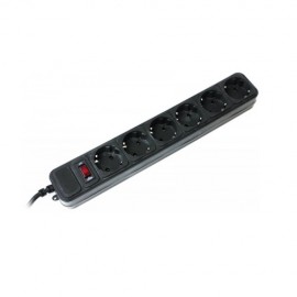 SURGE PROTECTOR GAMEBIRD SPG6-B-15, 6 uticnica, dužina kabla 4.5 m, black