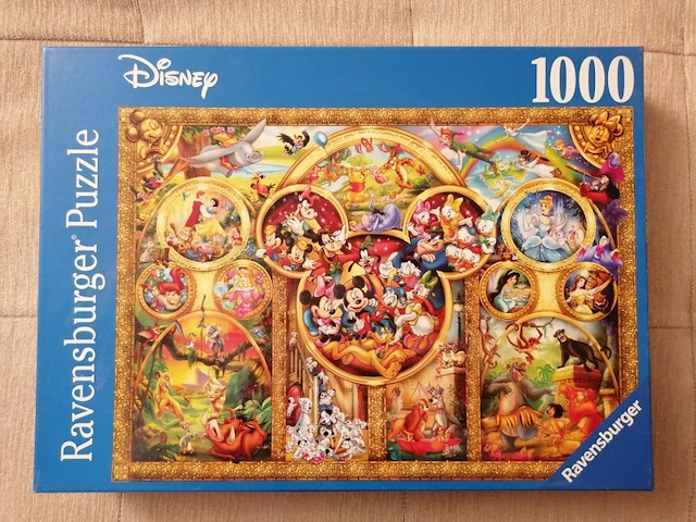 Puzzle 1000 komada Disney Ravensburger