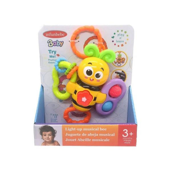 Infunbebe Igračka za bebe Light-up Musical bee LSB787