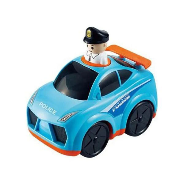 Infunbebe Igračka za bebe Press N Go Push Police Car PL7002