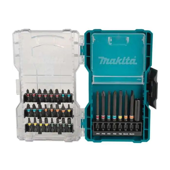 Makita 32 delni set bitova u providnom pakovanju E-07076