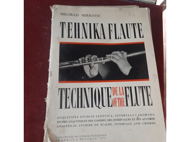 1 Tehnika flaute - Milorad Mirković