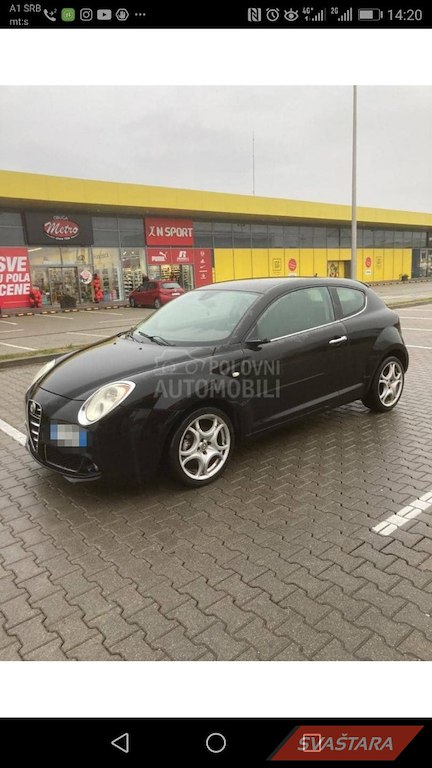 Alfa Romeo Mito leva vrata