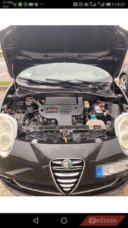 Alfa Romeo Mito 1.3 m Jet DELOVI motora