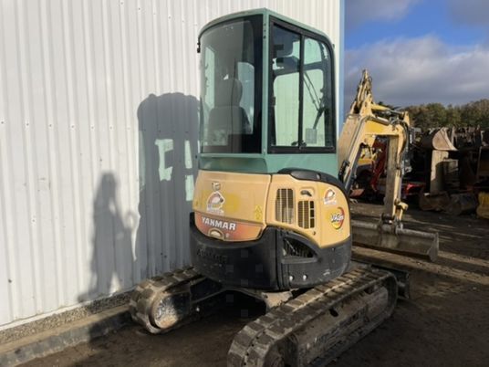 Yanmar VIO25-4 Cabine mini bager