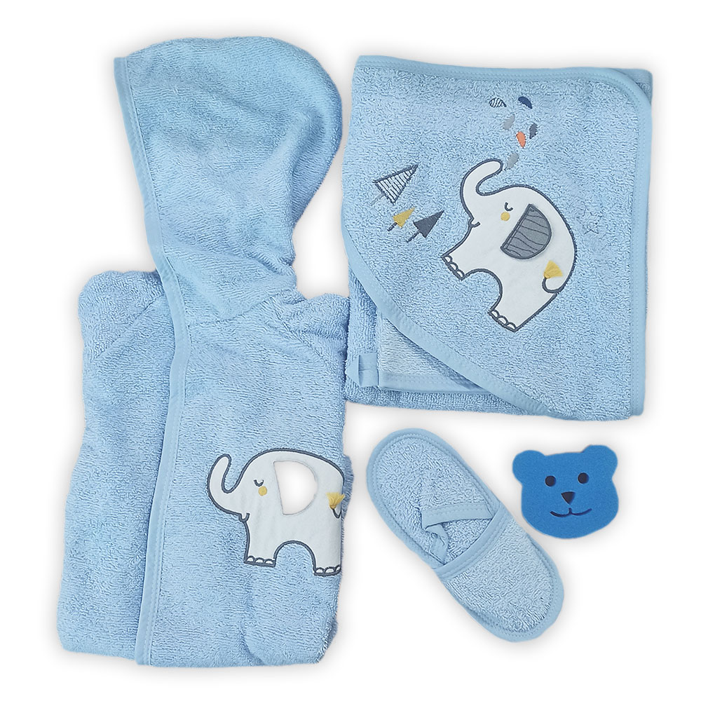 Bebekevi set za bebe dečake plava BD1284