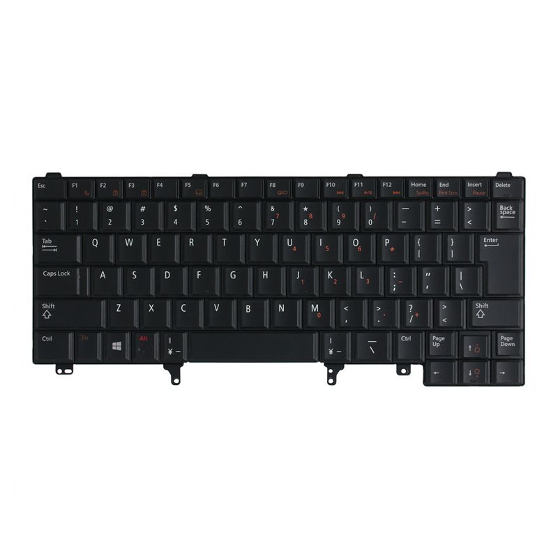 Tastatura za laptop Dell E6430 Veliki enter crna