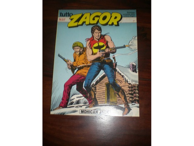 ZAGOR  TUTTO  57 MOHICAN  JACK*