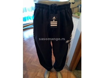 Nova muska pamucna trenerka donji deo Adidas Teget 3XL Debela Zimska