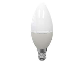 LED Sijalica/ E14/ 6W / 220V/ Bela / 4000K/ 480Lm/Sveća-Minjon