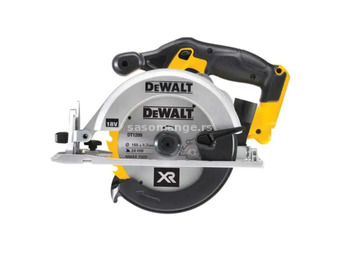 DeWalt akumulatorska kružna testera 18V XR 165mm, bez baterija i punjača DCS391NT