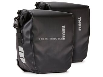 THULE Shield pannier bisage za bicikl 13l par - crna