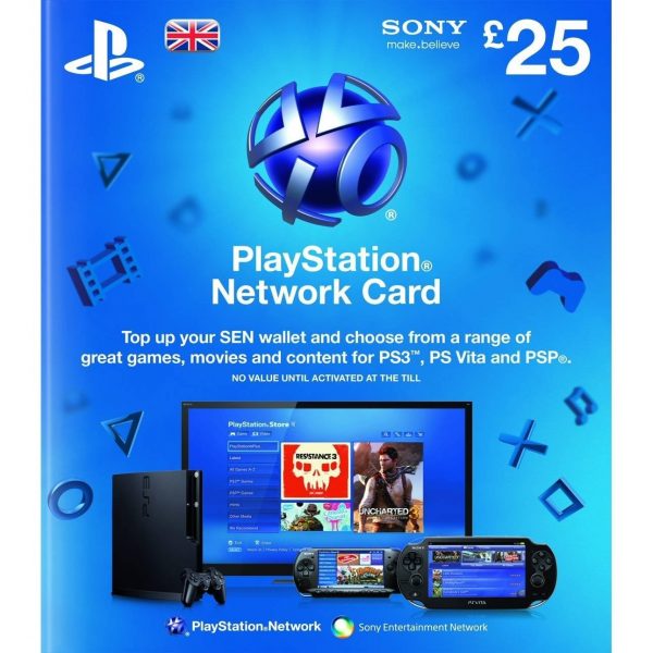 PlayStation Network PSN Card £25