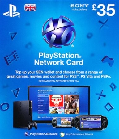 PlayStation Network PSN Card £35