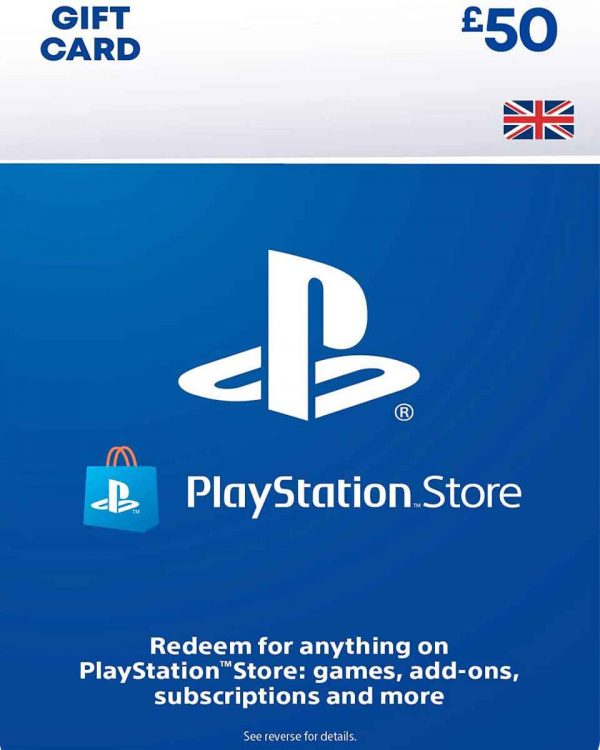 PlayStation Network PSN Card £50