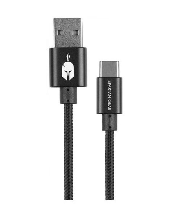 Spartan Gear Double Sided Charging Cable Type C Black