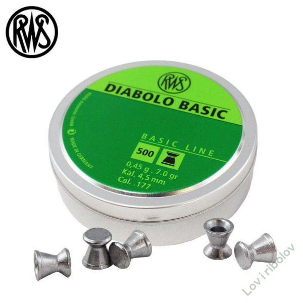 Dijabola RWS Diabolo basic 1/500 4.5mm 0,45g