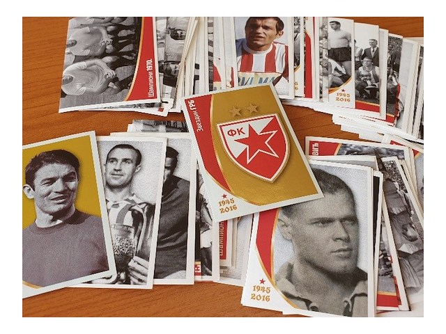 Sličice Nebo se otvorilo Crvena Zvezda na komad