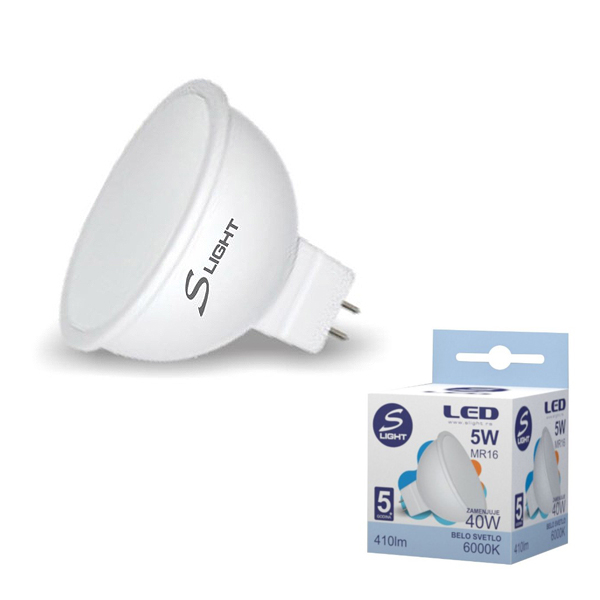 SIJALICA LED MR16- 6W - 4000K S-LIGHT