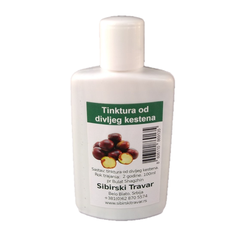 Divlji kesten tinktura SIBIRSKI TRAVAR, 100 ml