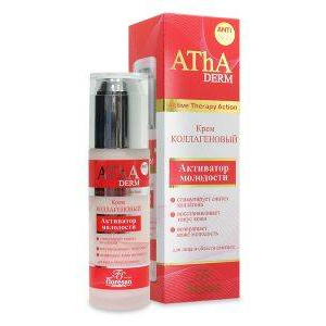KOLAGEN AThA Derm Krema za lice i dekolte "Aktivator mladosti" od 60 ml Aktivna terapijska akcija (AThA)