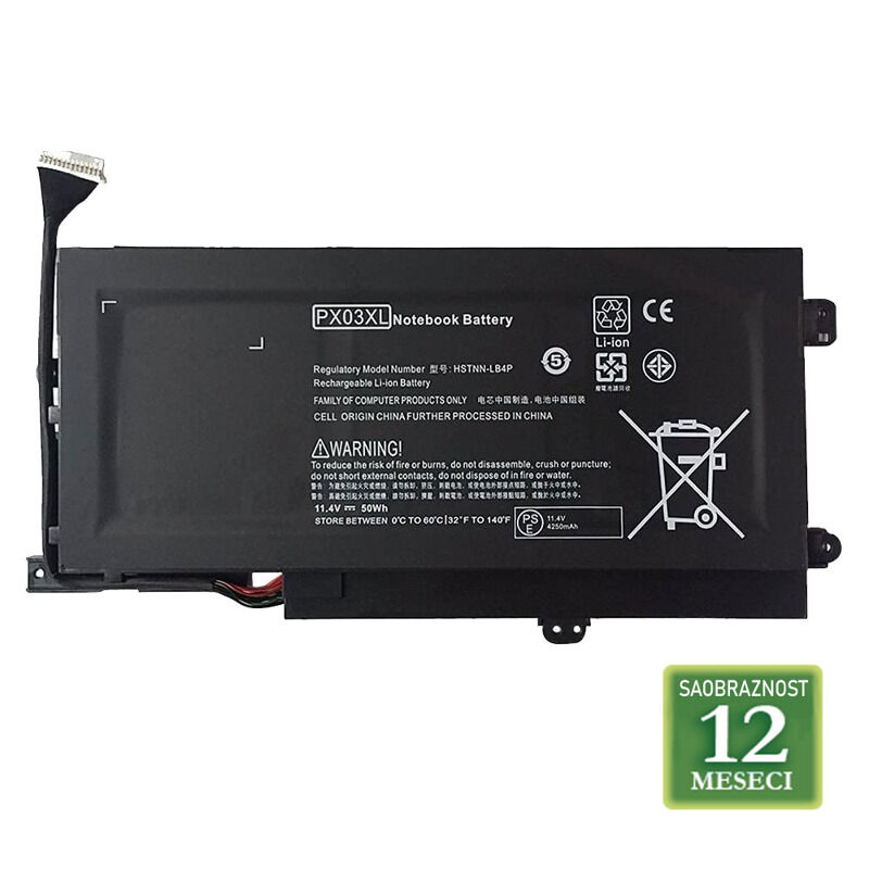 Baterija za laptop HP ENVY 14 / PX03XL 11.1V 50Wh
