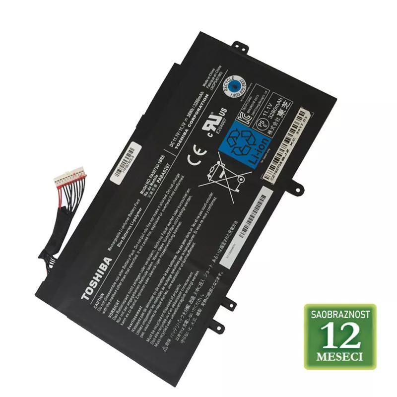 Baterija za laptop TOSHIBA Satellite U020T / PA5073U 11.1V 38Wh / 3280mAh