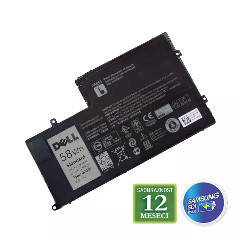 Baterija za laptop DELL Inspiron D5447 / 0PD19 7.4V 58Wh