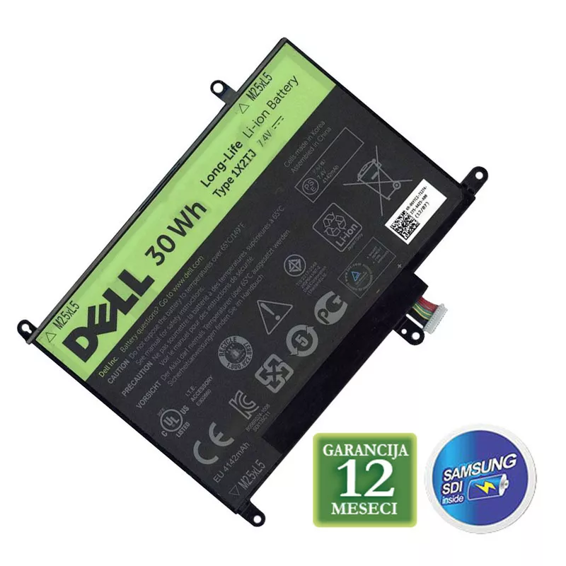 Baterija za laptop DELL 1X2TJ 06TZC2