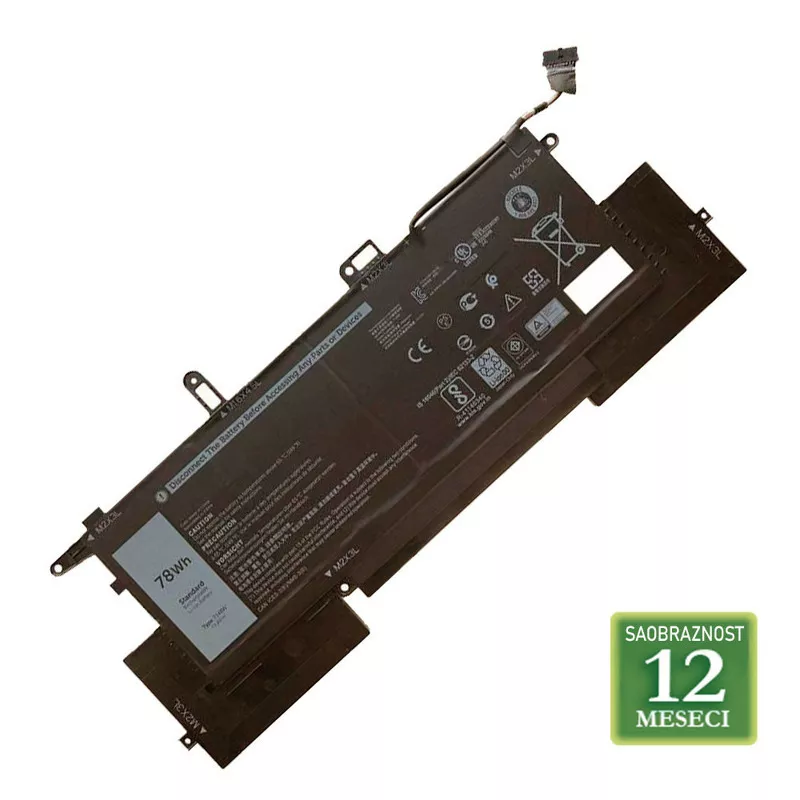 Baterija za laptop DELL Latitude D7400 / 7146W 11.1V 78Wh / 6500mAh