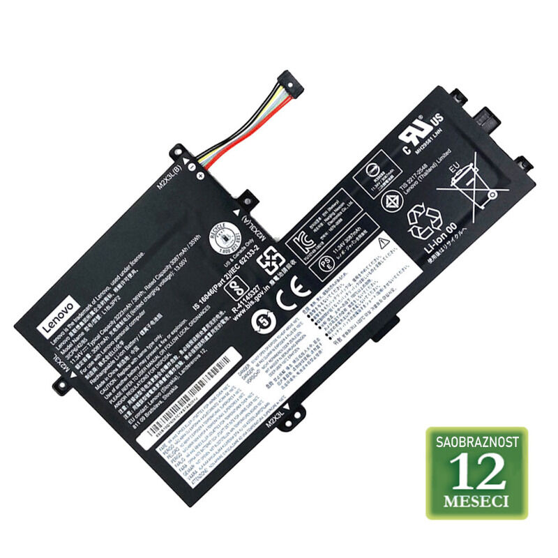 Baterija za laptop LENOVO IdeaPad S340-14API / L18L3PF2 11.34V 36Wh / 3223mAh