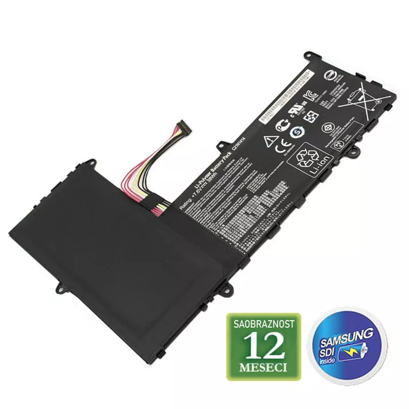 Baterija za laptop ASUS EeeBook X205 / C21N1414 38Wh / 4840mAh