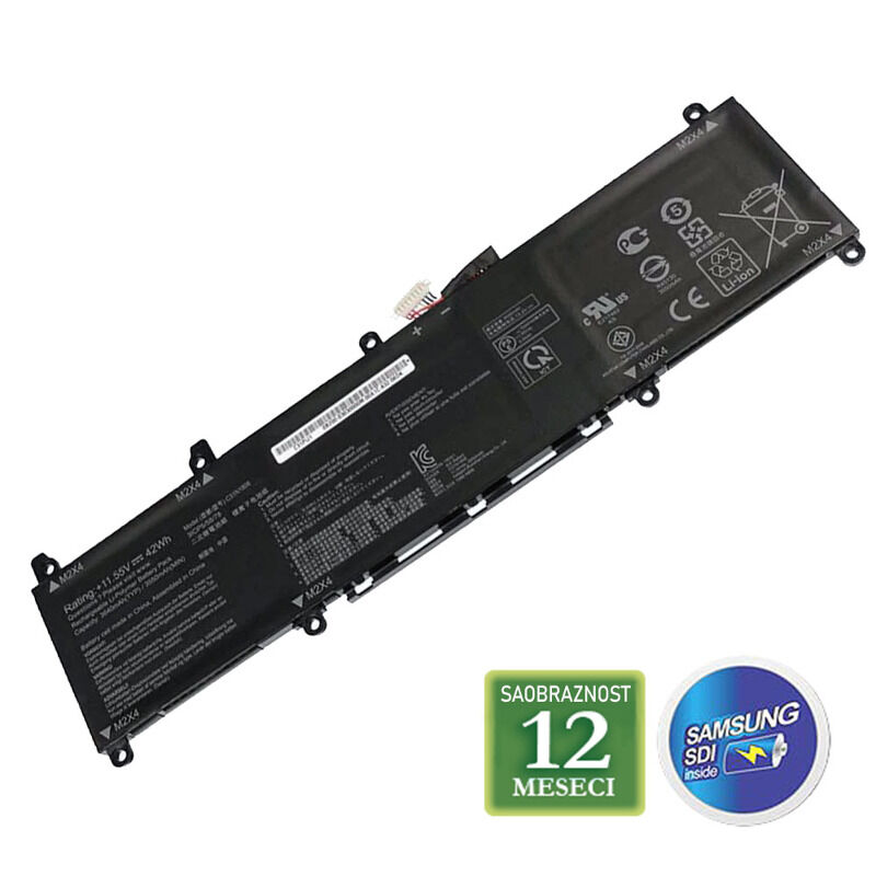 Baterija za laptop ASUS VivoBook S13 S330 / C31N1806 11.55V 42Wh / 3640mAh