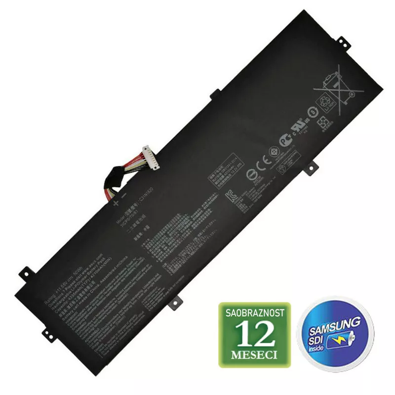 Baterija za laptop ASUS ZenBook UX430 / C31N1620-Cable to L 11.55V 50Wh/4335mAh