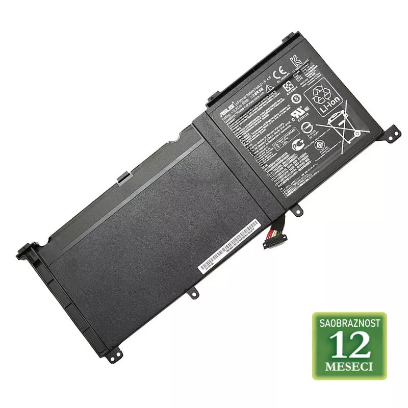 Baterija za laptop ASUS UX501 serije C41N1416 15.2V 60Wh / 3800mAh