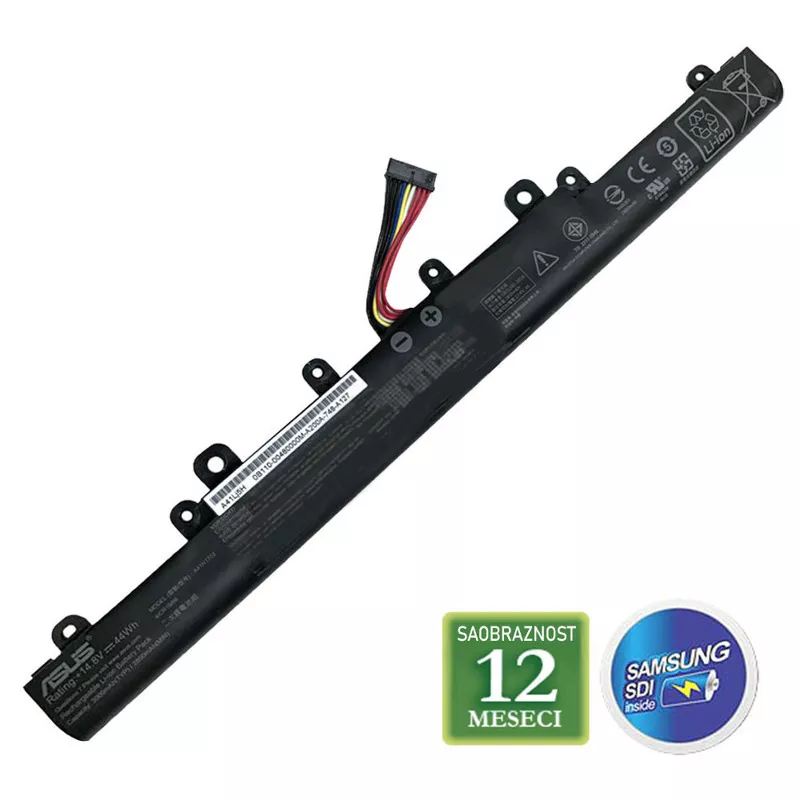 Baterija za laptop ASUS P1440 / A41N1702 14.8V 44.4Wh