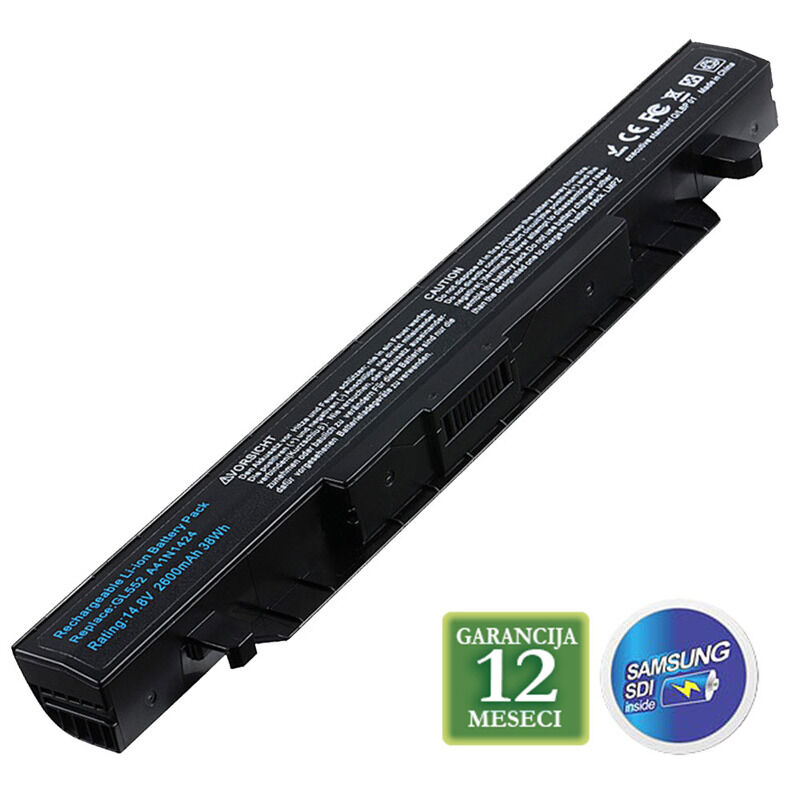 Baterija za laptop ASUS ZX50 GL552 Series A41N1424 15V 48Wh