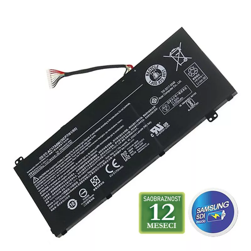 Baterija za laptop ACER Spin 3 SP314 / AC17A8M 11.55V 61.9Wh ( 5360mAh )