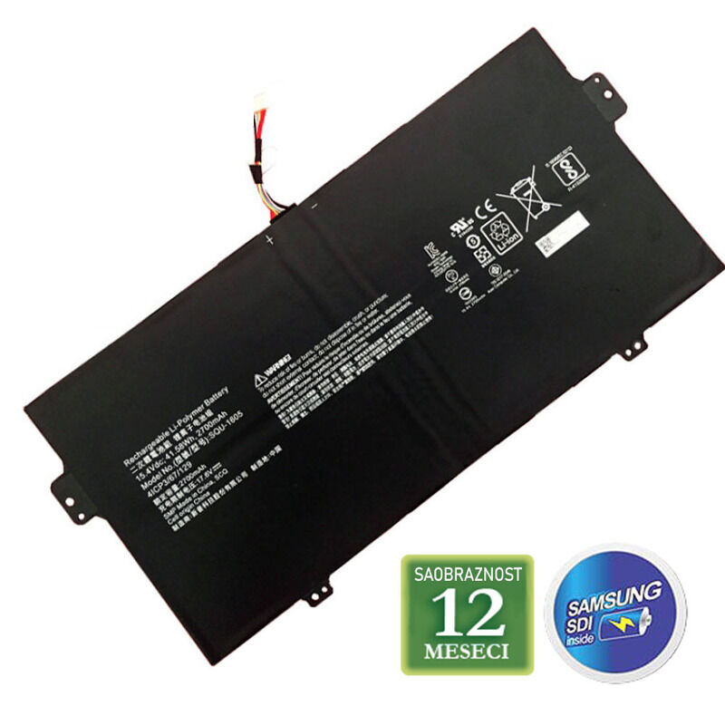 Baterija za laptop ACER Aspire Spin 7 SP714 / SF713 15.4V 41.58Wh (2700mAh)