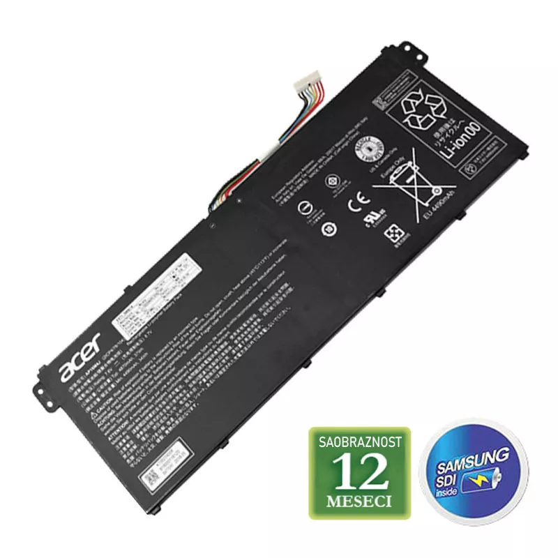 Baterija za laptop ACER AP16M4J serije AP16M4J 7.6V 37Wh