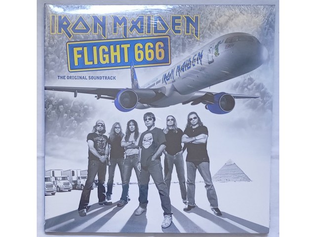 IRON  MAIDEN  -  2LP  FLIGHT  666 ( Novo !!! )