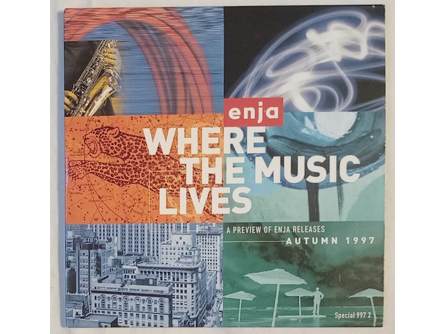 Various - Where the music lives ( Enja Autumn 1997)