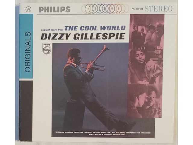 DIZZY  GILLESPIE  -  THE  COOL  WORLD (Original score)