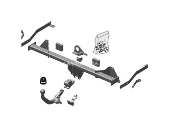 Auto kuka BRINK 526400 odvojiva dijagonalno Fiat Doblo Bma