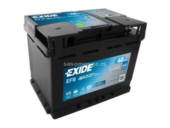 Akumulator EXIDE EFB 12 V 60 Ah