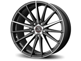 Alu felna 19x8.5J 5/112 ET25 MOMO Rf05 Matt Graphite Polished