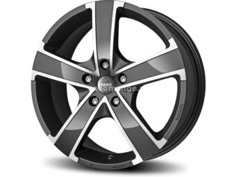 Alu felna 15x6.5J 4/108 ET40 MOMO Win Pro Evo Glossy Anthracite Polished