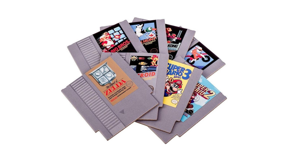 NES Cartridge Coasters