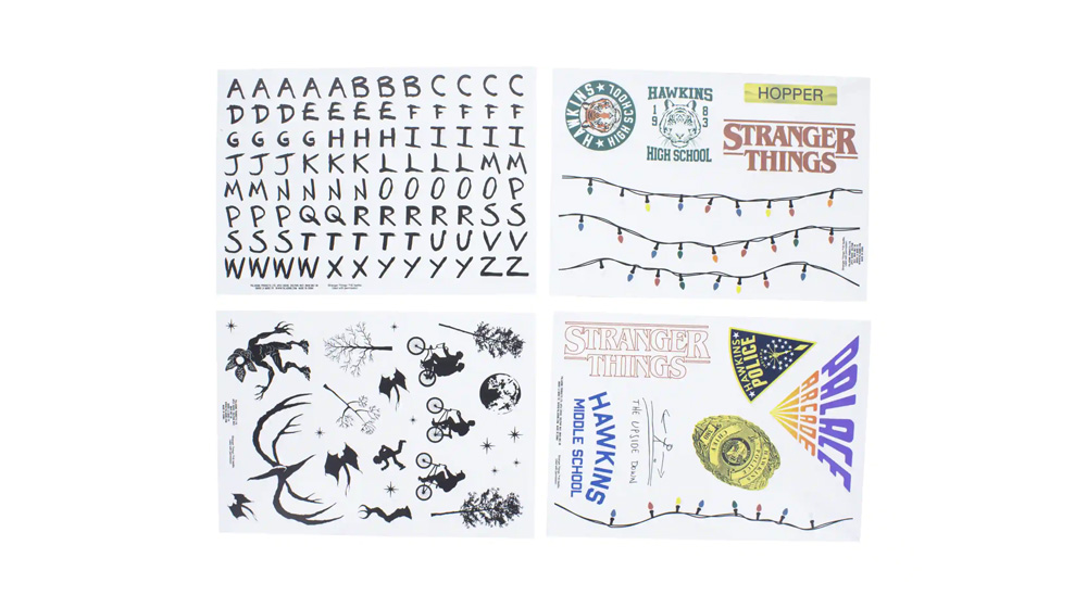 Stranger Things Gadget Decals